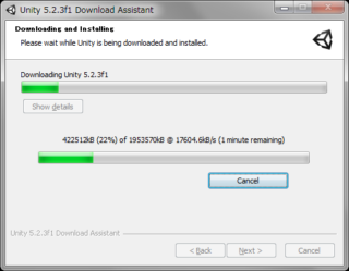 Unityのアップデートの方法 | FreelyApps
