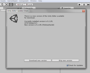 Unityのアップデートの方法 | FreelyApps